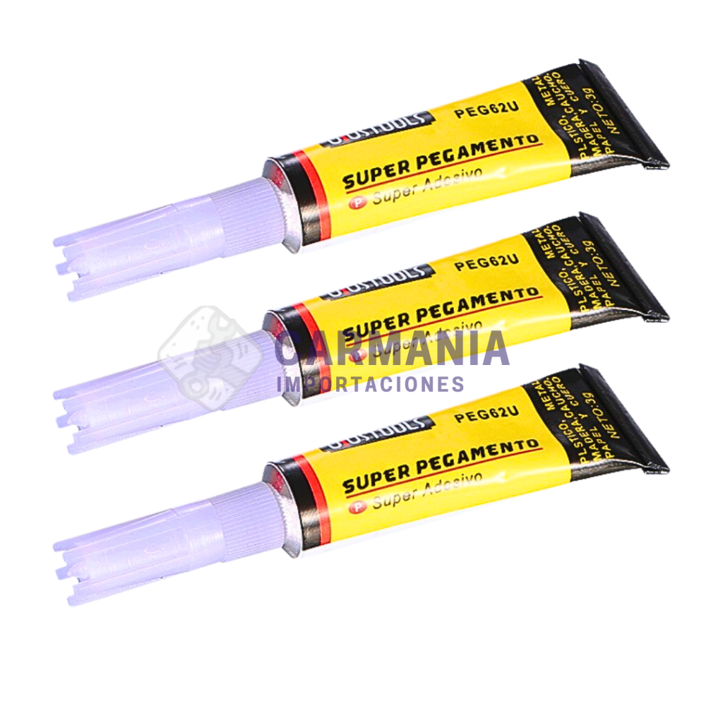 PEGAMENTO INSTANTANEO 3ML.X12UN UYUS PEG 62U – Carmania Importaciones