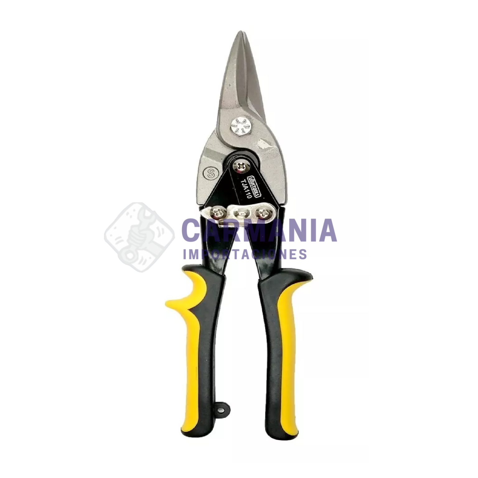 TIJERA CORTA CHAPA 10″ AMARILLA TJA110 – Carmania Importaciones
